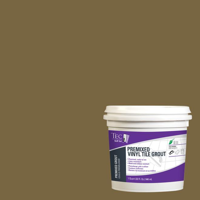 FULLER TEC 946-mL Premixed Vinyl Tile Grout - Brown 7140585123 | RONA