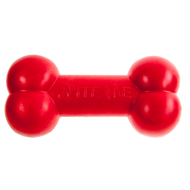 SEAL Rubber Dog Bone - Red 20236PPD | RONA