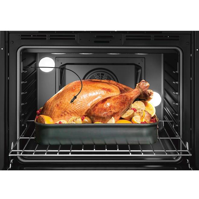 Bosch 800 Series Double Wall Oven - 9.2 cu. ft - 30" - Black HBL8661UC ...