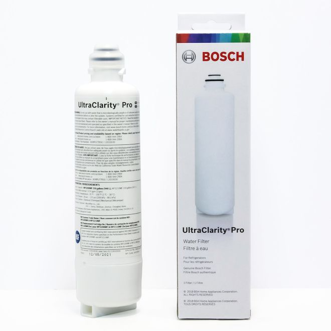 Bosch UltraClarity Pro Water Filter for Refrigerator Water Dispenser ...