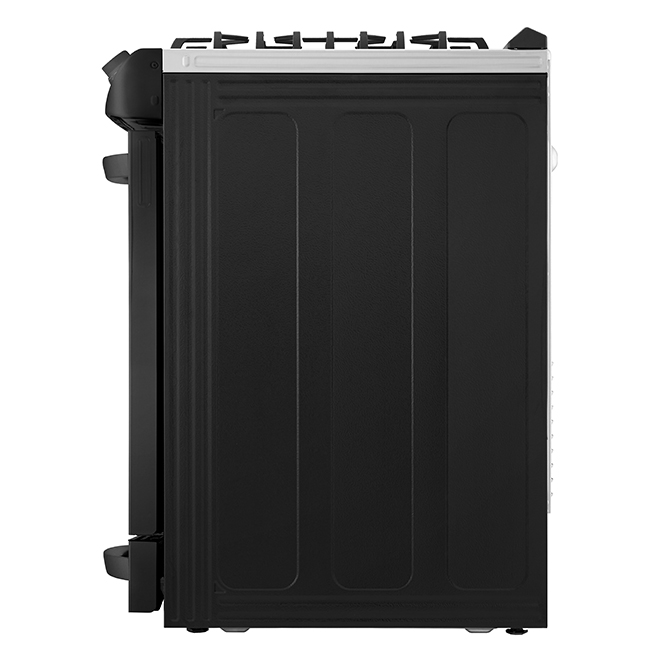 LG Gas Range - 5-Burners - Slide in - Convection - Black LSG4515BM | RONA