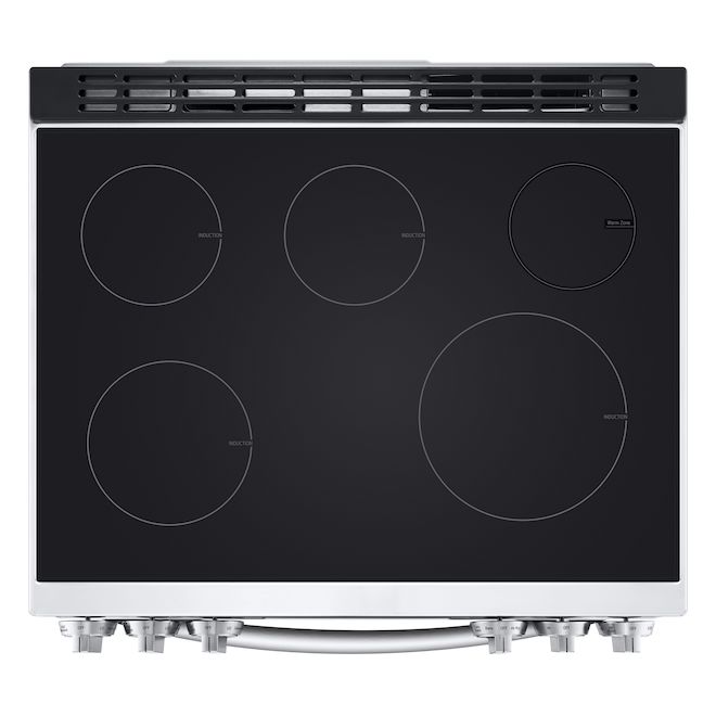 LG 6.3-ft³ Induction Range - InstaView - Air Fry - Air Sous Vide ...