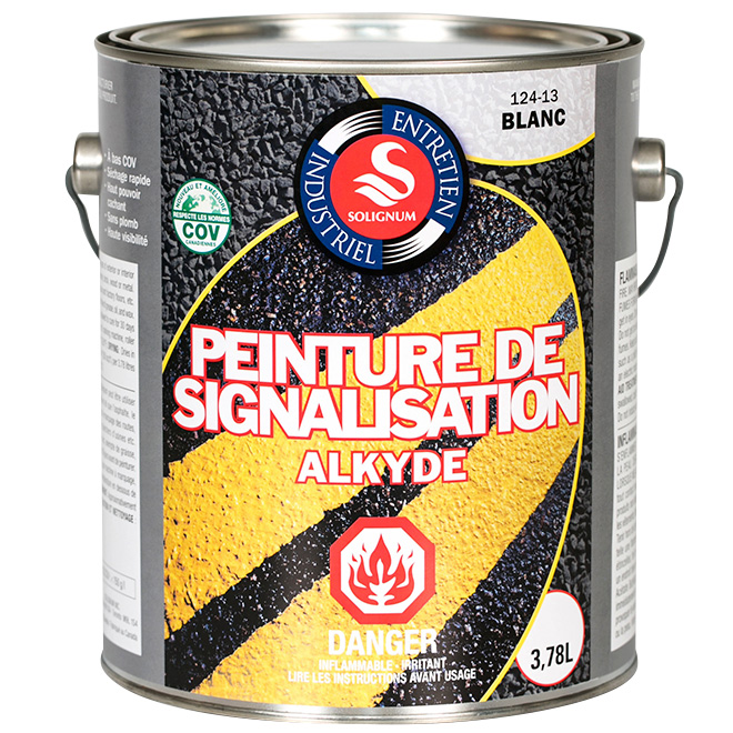 Peinture De Signalisation Solignum 3 78 L Blanc 12413 4 Sol Rona