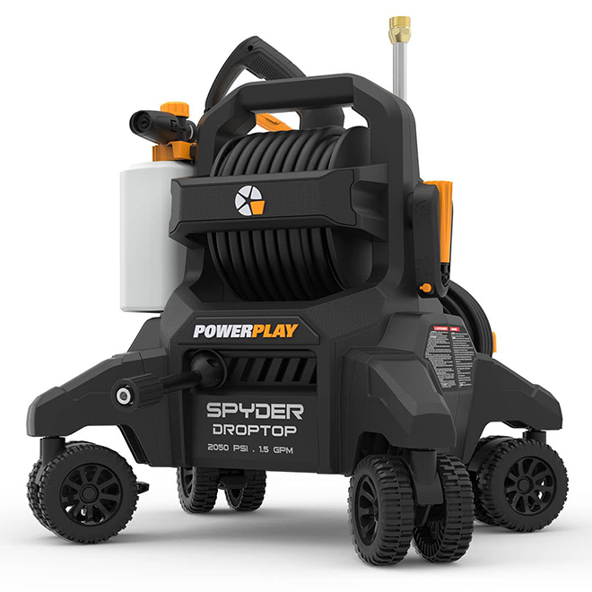 Powerplay Spyder Droptop Pressure Washer Electric 2050 PSI 1.5-GPM ...