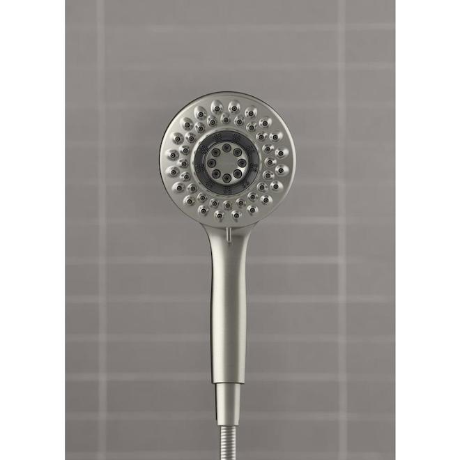 KOHLER douchette à main WaterSense à 5 jets nickel brossé R75566-BN | RONA