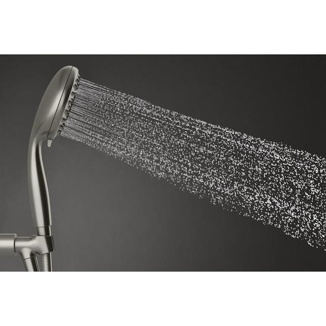 KOHLER douchette à main WaterSense à 5 jets nickel brossé R75566-BN | RONA