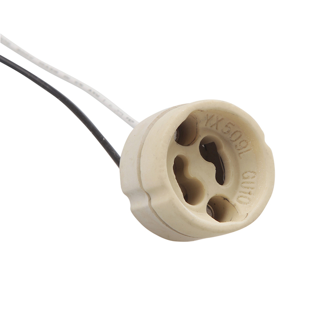 Litex 250-Watt White Lamp Socket LP-GU10RS | RONA