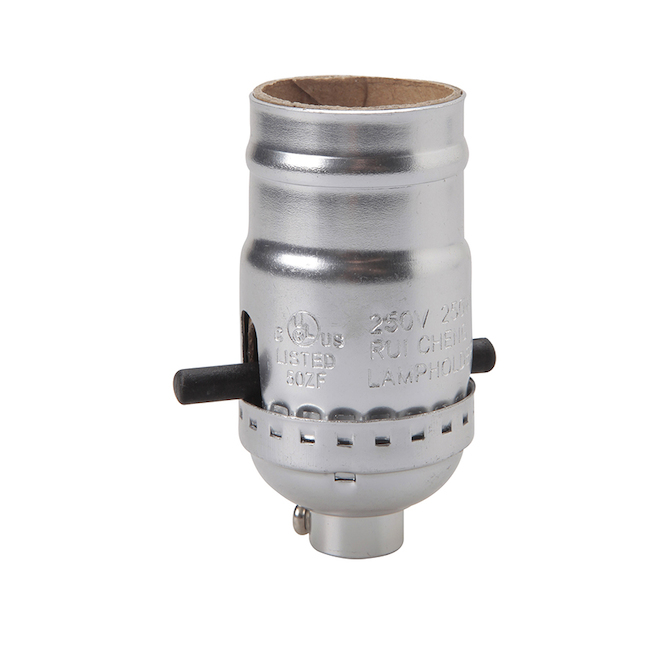 Litex 250-Watt Brushed Nickel Lamp Socket LPSP-BNK | RONA