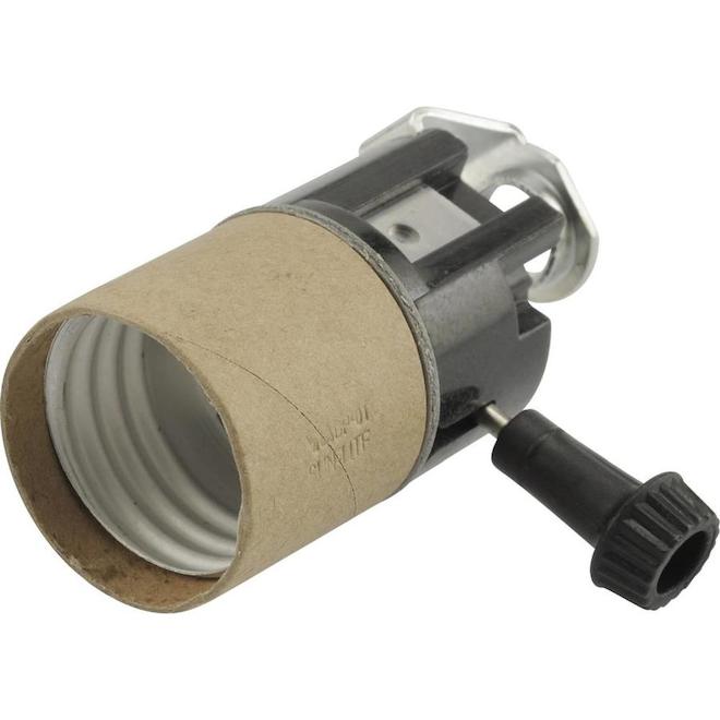 HILLMAN SERVALITE 75-Watt Black Hardwired Lamp Socket 884399 | RONA