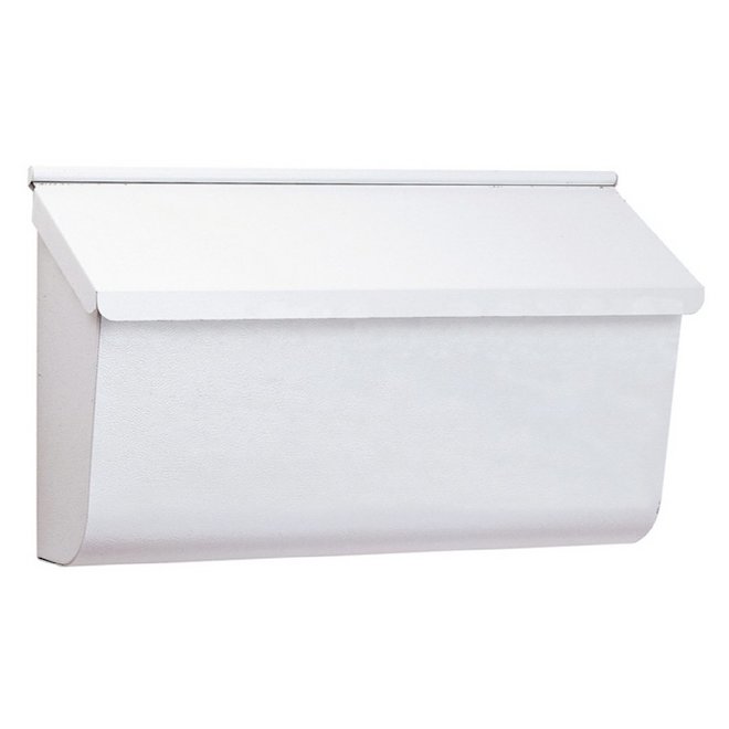 PostMaster 16-in W Extra Large Galvanized Steel Wall Mount Mailbox ...