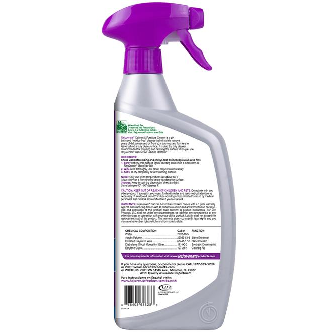 Rejuvenate 24-oz Cabinet and Furniture Cleaner RJ24CCFREN6 | RONA
