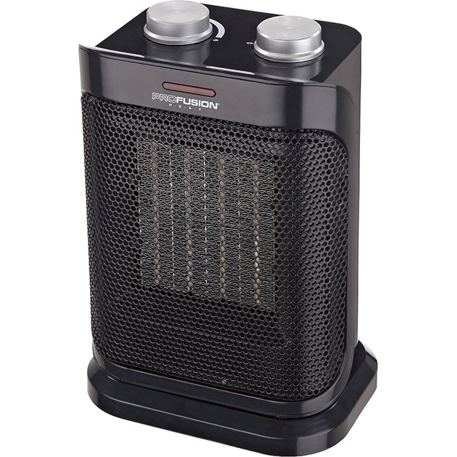 Portable Ceramic Heater - 1500 W - Black FH128B | RONA