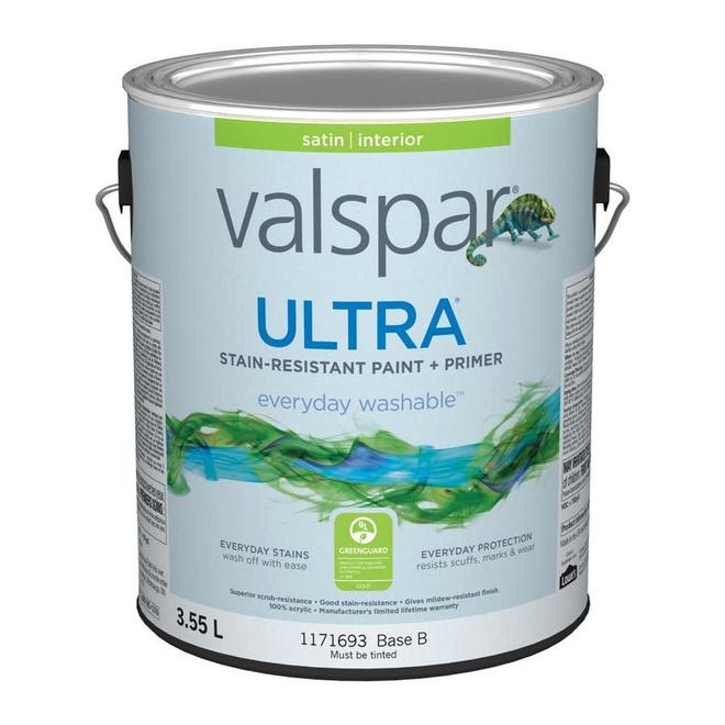 Valspar Ultra Satin Latex Interior Paint 3.5-L | RONA