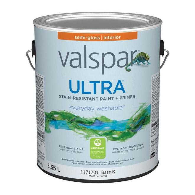 Valspar Ultra Semi-gloss Latex Interior Paint 3.5-L | RONA