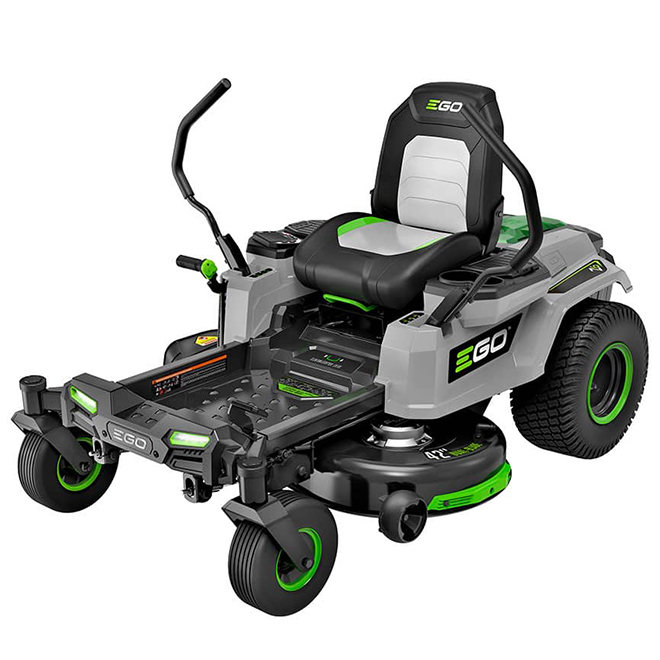 EGO Power+ Lawn Tractor 42-in 56 V Zero Turn with 6 Batteries 6.0 Ah ...