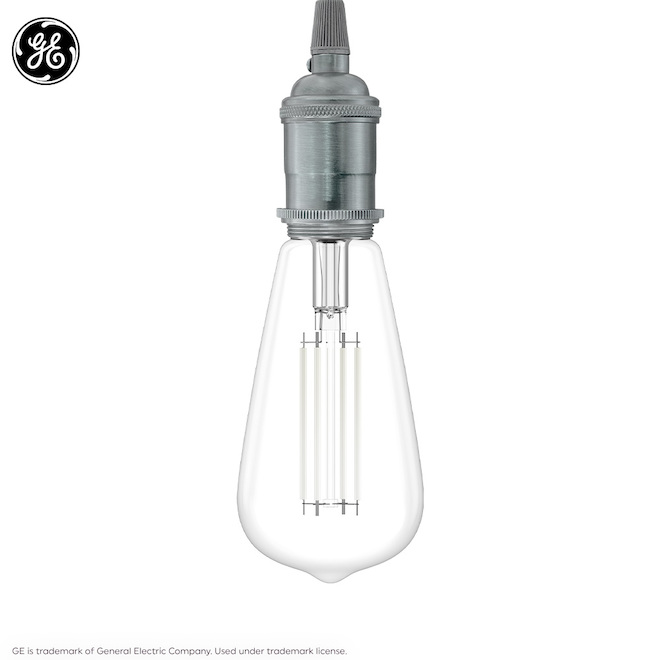 GE LIGHTING GE HD Light Pearl Decorative LED Light Bulb with Filament ...