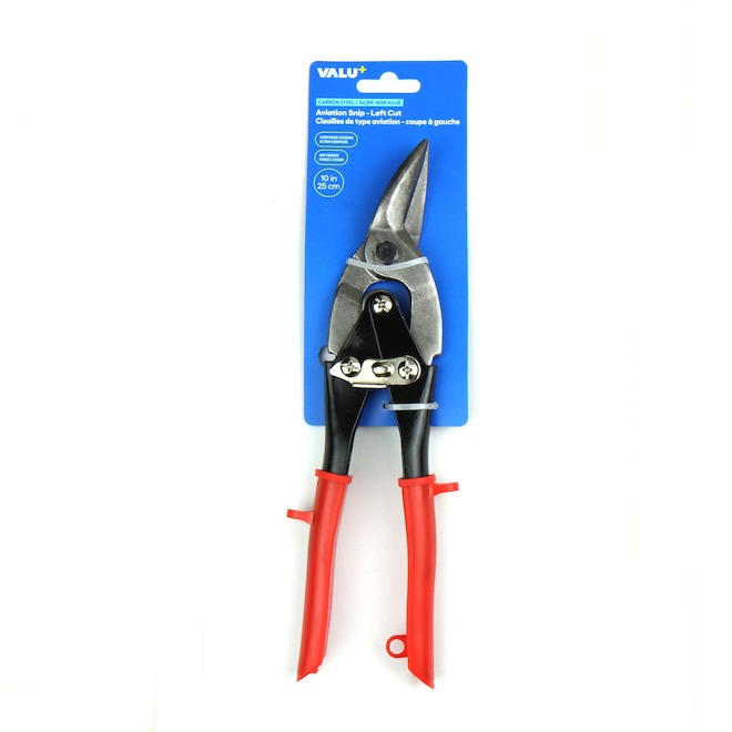 VALU+ Aviation Snips 10-in Carbon Steel Left Cut 384451 | RONA
