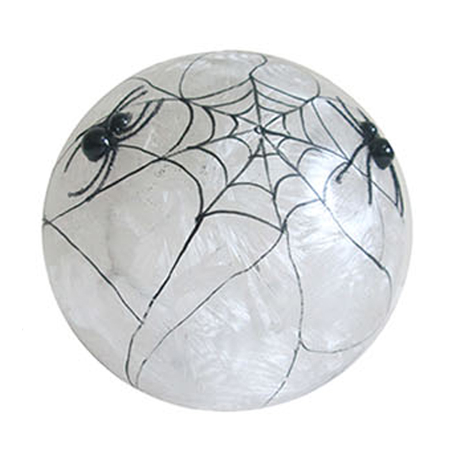 Glass Ball with Spider Web - 7.8" HW17011L | RONA