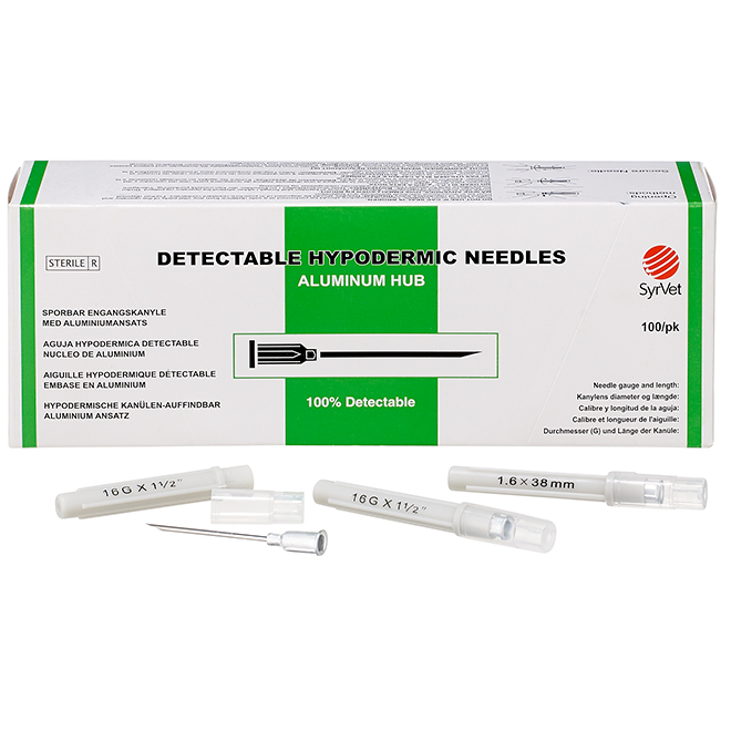 SYRVET Detectable Disposable Needle - 16 g x 1 1/2" TA4312 | RONA