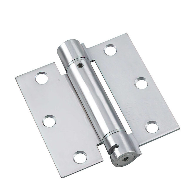 Richelieu Full Mortise Adjustable Spring Hinge, 3-1/2 in (89 mm ...