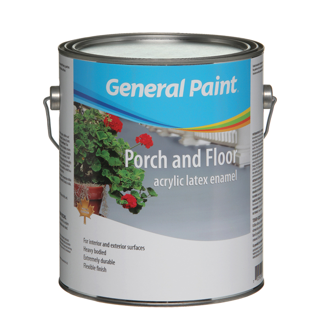 GENERAL PAINT Interior and Exterior Porch and Floor Paint GE0041052-16 ...
