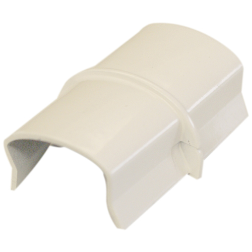 DURALINE SMOOTH MOLD Coupling Wire Cover - PVC - White 3021 | RONA