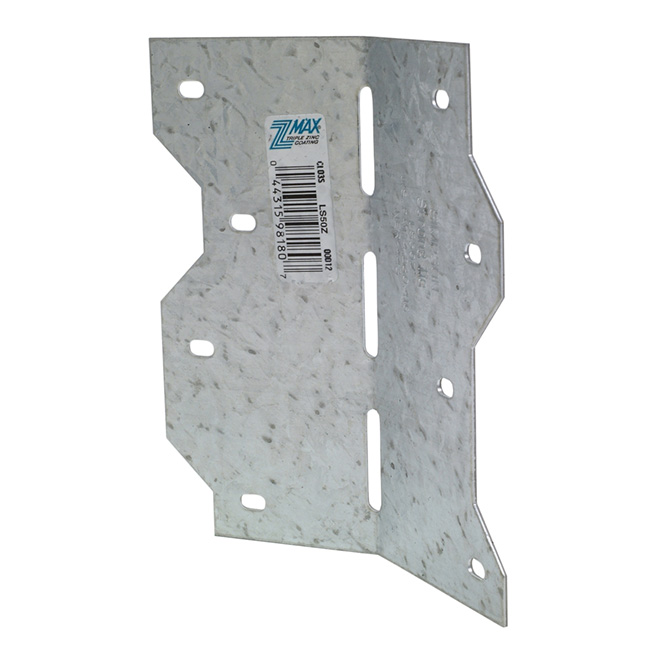 Simpson Strong-Tie L-Shaped Angle - 5-in L - 16-Gauge - ZMAX Galvanized ...