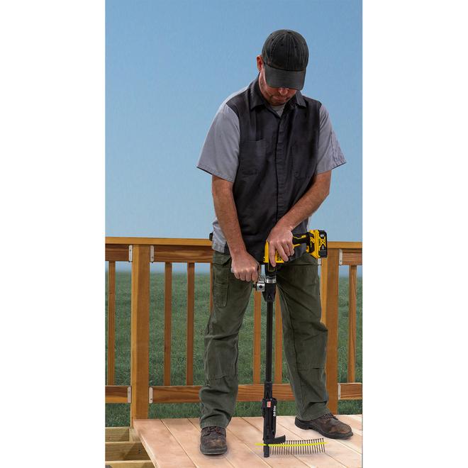 QUIK DRIVE Simpson Quik-Drive Deck-Drive DSV Ribbed Flat Head Wood ...