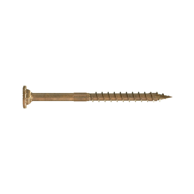 Simpson Strong-Tie 0.16 x 3-in Tan Steel 6-Lobe Structural Screw - 50 ...