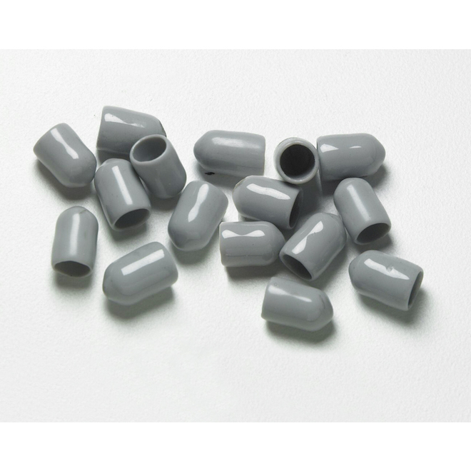 ClosetMaid Satin Chrome Shelf End Caps 20/Pack 1016700 | RONA