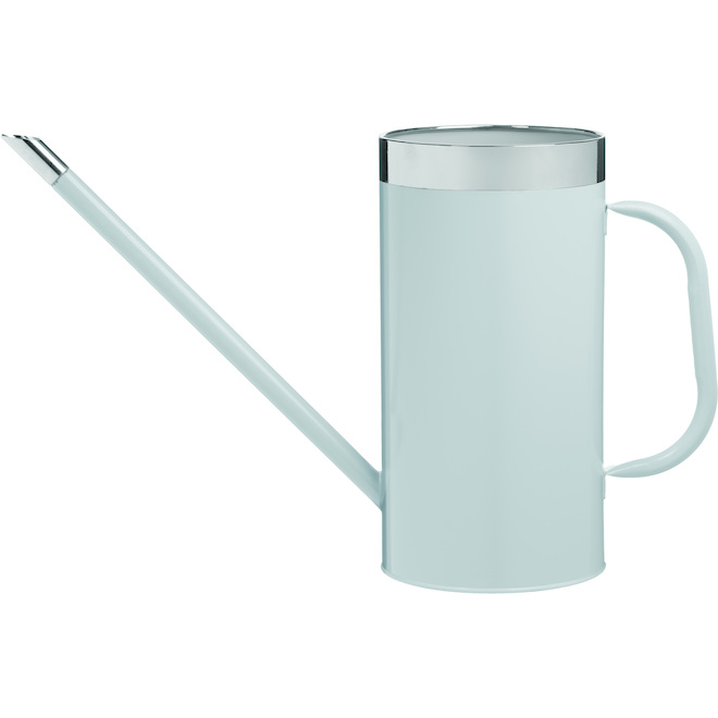 Panacea 2.46-L Contemporary Glossy Grey Metal Watering Can 84888 | RONA