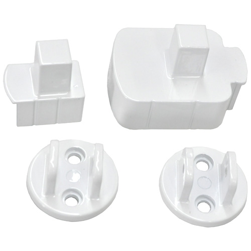 REGAL ALUMINUM Railing Brackets - White UAB-0W | RONA