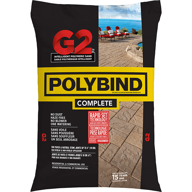 Sable polymère Polybind Complete G2 Barkman 50 lb, gris oxford 134876 ...