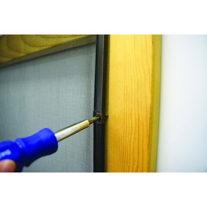 SCREENTIGHT Screen Tight Woodcraft Natural Wood Hinged Screen Door ...