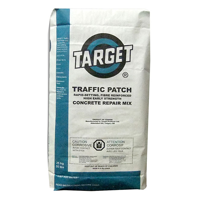 TARGET PRODUCTS Target Traffic Patch Concrete Repair - Coarse - 55-lb ...