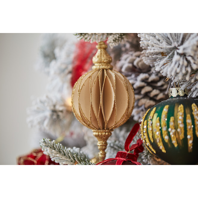 Holiday Living 3-Pack Multicolour Paper Finial Ornaments 963509 | RONA