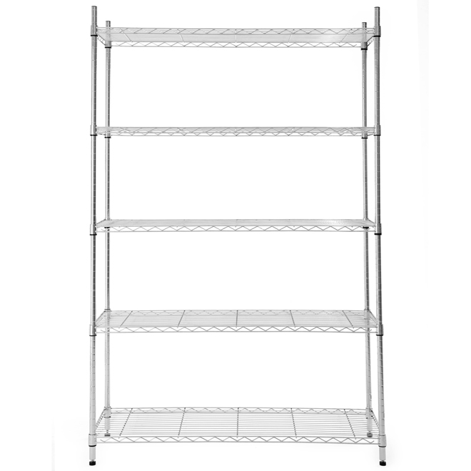 RONA Utility Shelving Unit in Steel with 5 Shelves - 47.7 x 72-in LC5HC ...
