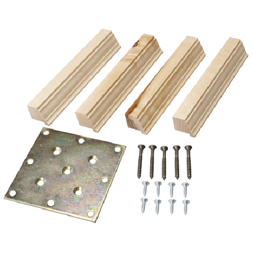 Concept SGA Birch Mounting Plate for Stair Post 895-01-7 | RONA