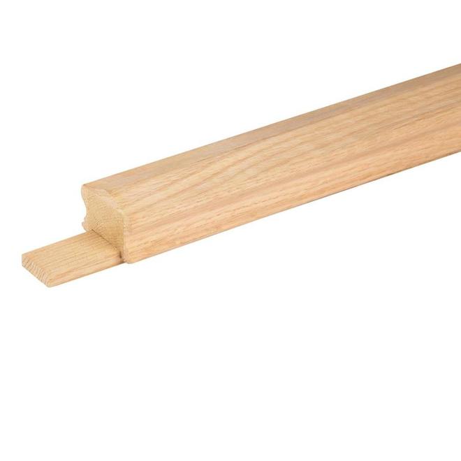 Concept SGA 2-1/4-in x 12-ft Oak Handrail | RONA