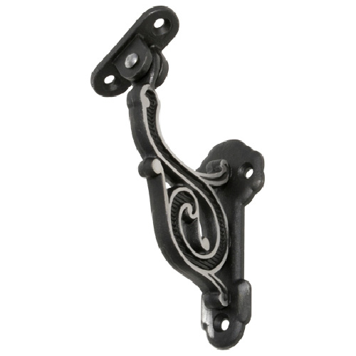 Concept SGA Handrail Pivoting Bracket - 2.5 x 7 x 12-cm - Black Metal ...