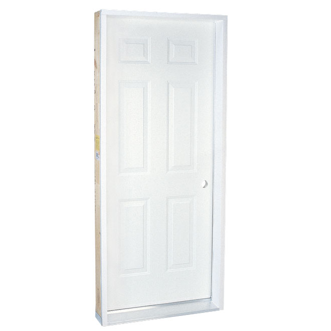 MELCO Porte en acier « 6 Panneaux » 600-0026 | RONA