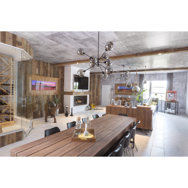 Barn Wood Look Wall Panel At David Trumper Blog