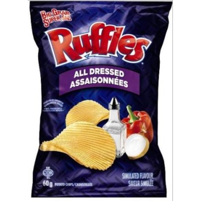 Ruffles Big Grab Chips All Dressed - 60-g 26480 | RONA