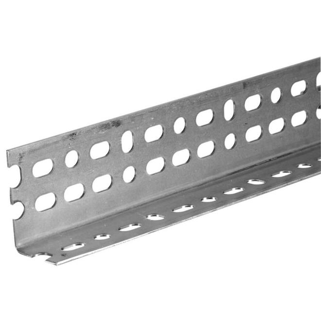 Hillman 1-1/2-in W x 2-1/4-in H x 6-ft L Zinc-Plated Steel Offset Angle ...