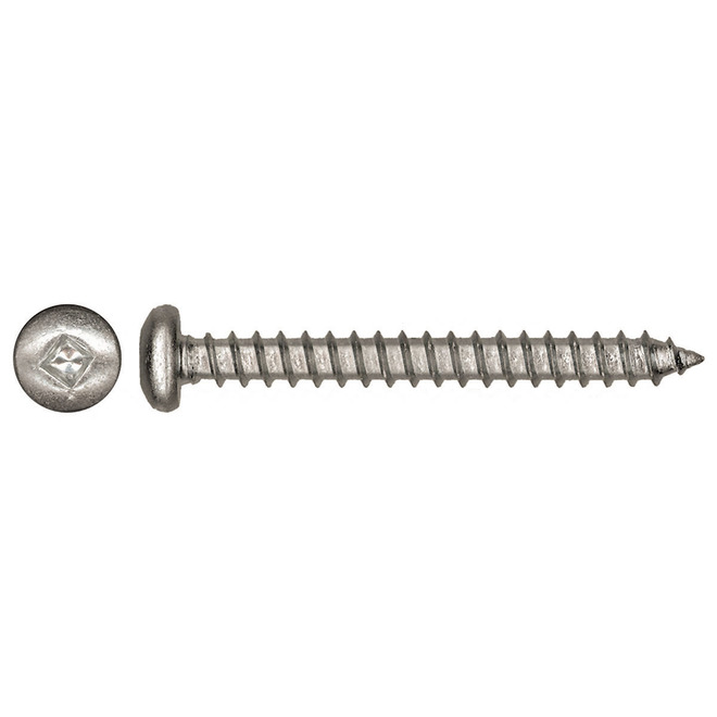 Hillman SS PN Sq Sheet Metal Screws #6 x 3/4-in 6/Pk 128247 | RONA