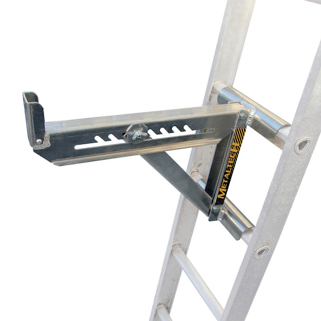 Metaltech 10 W x 17 H x 22-in L Aluminum 2-Rung Jack Ladder E-LJ20 | RONA