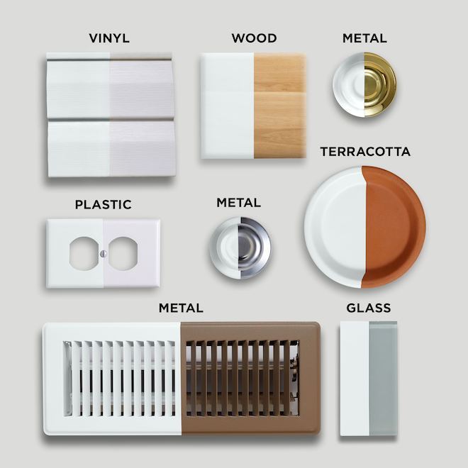 Sico Perma-Flex Spray Paint - Interior/Exterior - 340-g - White Matte ...