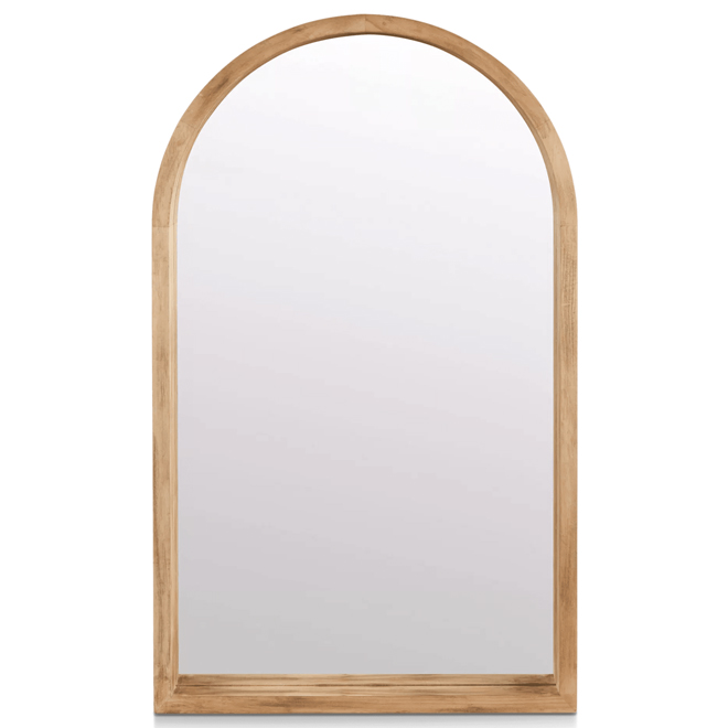 Miroir en arche Bouclair bois naturel 24 x 3 x 40 po 9400880 | RONA