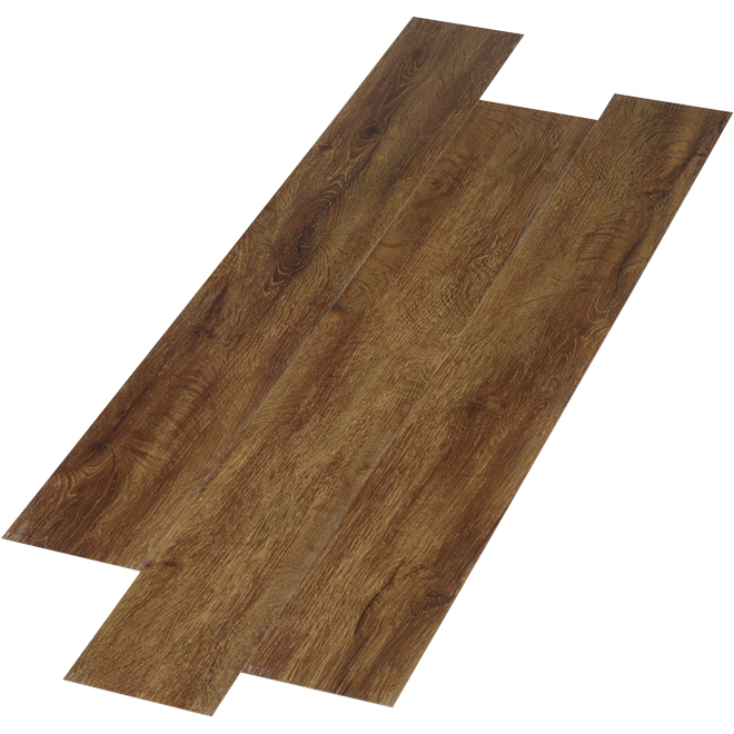 Couvre-plancher en vinyle Goodfellow Arizona, brun Sierra embossé, 5,83 ...