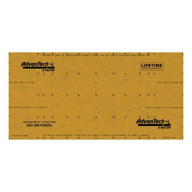 ADVANTECH 23/32-in x 4-ft x 8-ft Square Edge Wall & Roof Sheating Panel ...